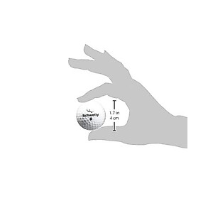 Schwetty Balls White Pair (includes 2 Golf balls)