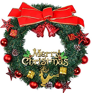 VGOODALL Christmas Stain Ribbon Double Faced, 1.5 Inch 10 Yards Red Green Velvet Ribbon Fabric Ribbon with Wire Edge for Gift Wrapping Bow Bouquet Making DIY Craft Christmas Tree Decoration