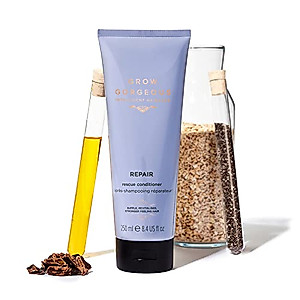 Grow Gorgeous Repair Conditioner 250ml - With Niacinamide - For Damaged, Brittle hair - Suitable for Bleached and Chemically Treated Hair - Vegan