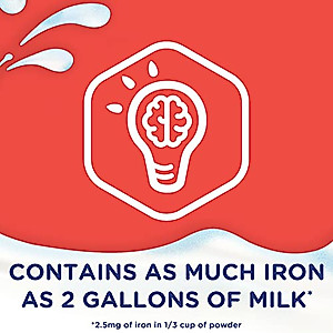 Enfagrow NeuroPro Omega 3 DHA Prebiotics Non-GMO Toddler Nutritional Milk Drink, Natural Milk Flavor Powder, 32 Oz, Can