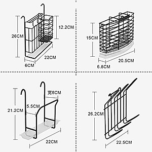 SDGH Dish Rack - Tier Dish Drying Rack Stainless Steel Counter Dish Drainer Rack with Drainboard