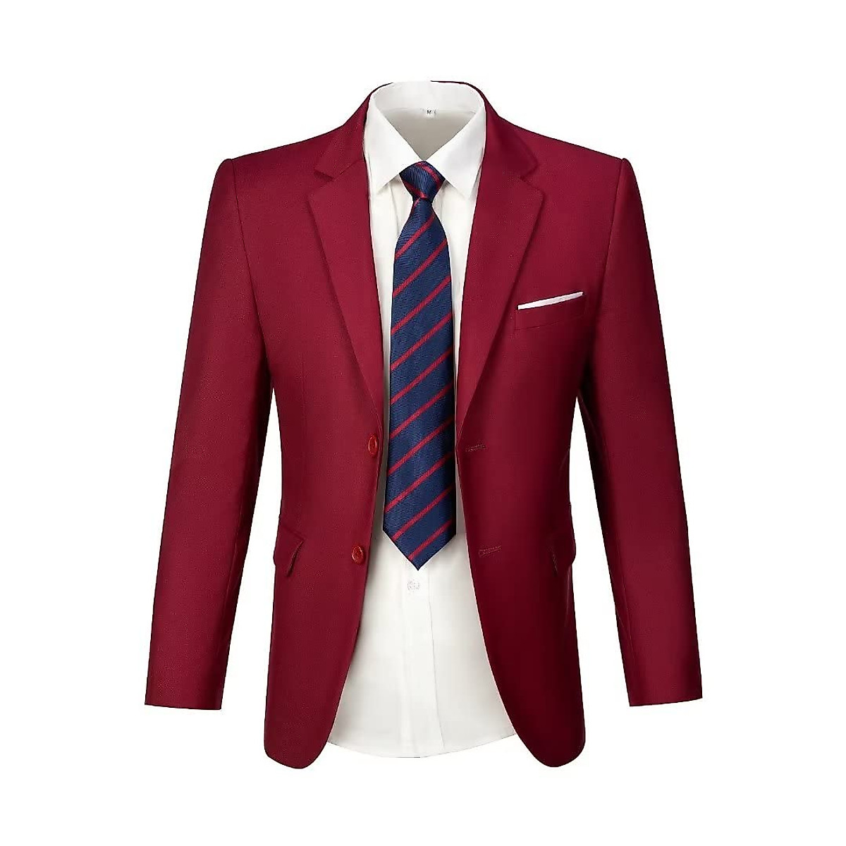 Mens Homecoming Suits 2 Piece Prom Outfit Slim Fit Burgundy Wedding Suit Tuxedos Dress Jacket Blazers for Men Formal Tux M
