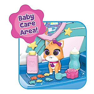 Disney Jr T.O.T.S. 25-inch Nursery Care Stroller, 12 pieces, Officially Licensed Kids Toys for Ages 3 Up by Just Play