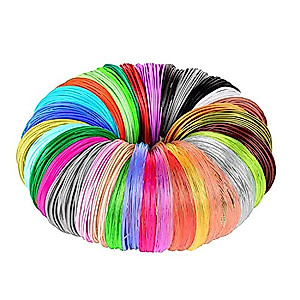 Smallant 3D Pen Filament,1.75mm PLA Filament Pack of 32 Colors, Diameter Filament, Each Color 10 Feet, Total 320 Feet Lengths