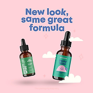 JoySpring Potty Wise Consitpation Relief for Kids for Happy Comfortable Kids - Natural Constipation Relief for Kids - Gentle Herbal Laxatives for Constipation - Vegan, Gluten-Free, Sugar-Free