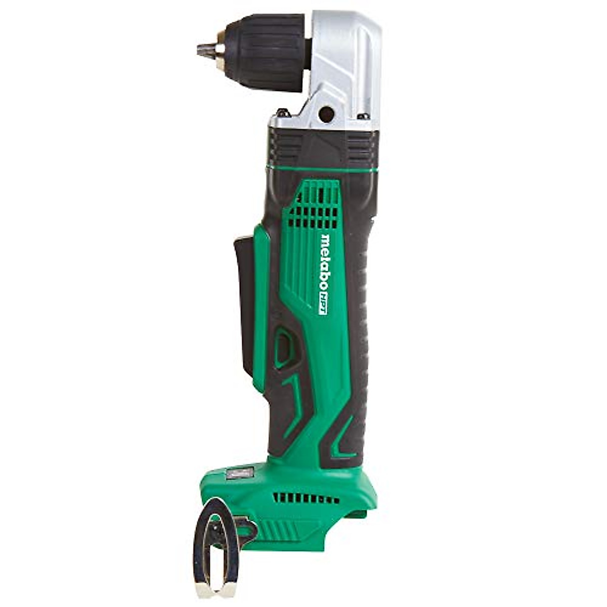 Metabo HPT Right Angle Drill, 18V Cordless, Tool Only - No Battery, 3/8-Inch Keyless Chuck, LED Light, Side Handle (DN18DSLQ4)