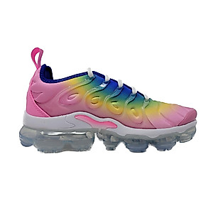 Nike Womens's Air Vapormax Plus Running Shoes, Pink Spell/Citron Pulse, 6.5 M US