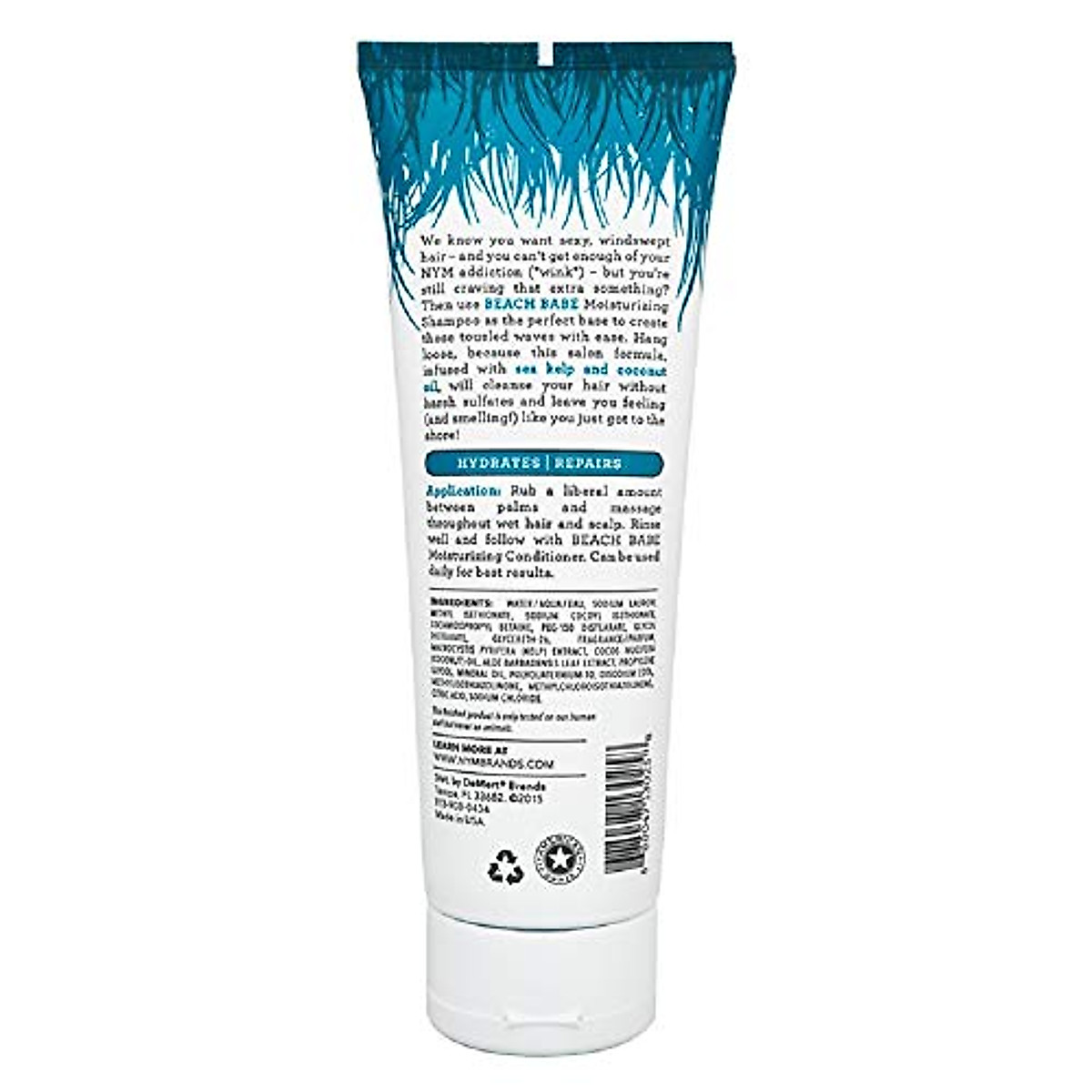 Not Your Mother's Beach Babe Moisturizing Shampoo, Coconut, 8 Ounce