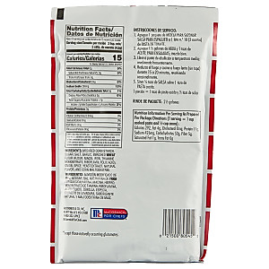 Lawry's Spaghetti Sauce Seasoning Mix, 12 oz - One 12 Ounce Packet of Spaghetti Seasoning Mix for Flavorful Spaghetti or Pizza Sauce, Best for Back-of-House Use