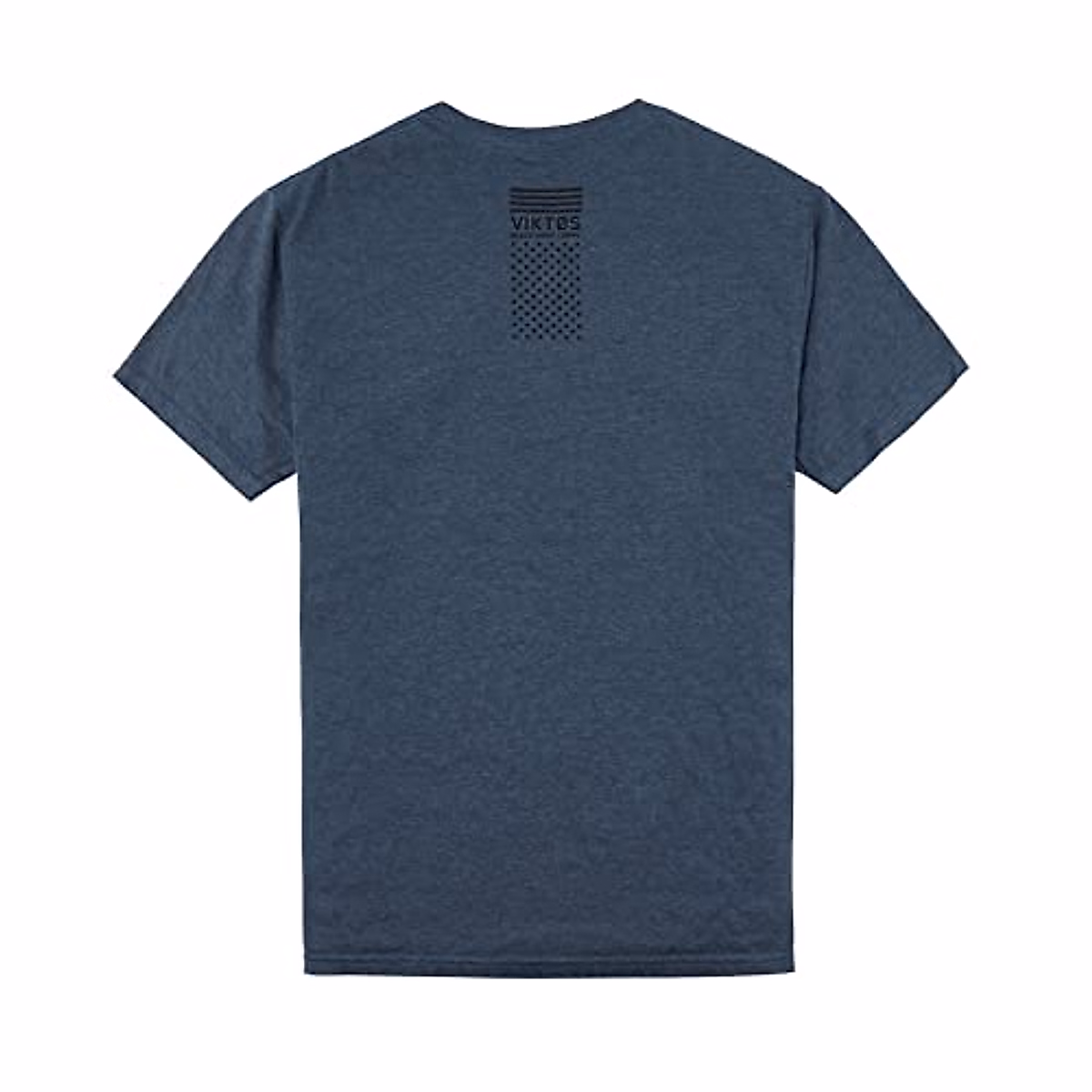 VIKTOS Men's Block Tee T-Shirt, Navy Heather, Size: Medium