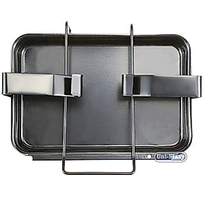 Uniflasy 7515 Grill Catch Pan Holder/Drip Pan/Grease Collection Pan Replacement Parts for Weber Genesis 1000-5500, Genesis Silver/Gold/Platinum, Genesis II Series, Platinum I/II, and Summit Grills