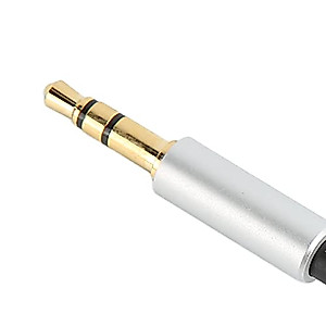MMCX to 3.5mm Adapter Cable, Gold Plated Interface OFC Core Lossless Sound MMCX Female to 3.5mm Male Cable