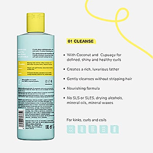 Imbue Curl Liberating Sulfate Free Shampoo for Wavy and Curly Tresses - Enhances Curls, Fights Frizz and Dryness | 13.5 fl oz, Curly Girl Compliant & Vegan Formula