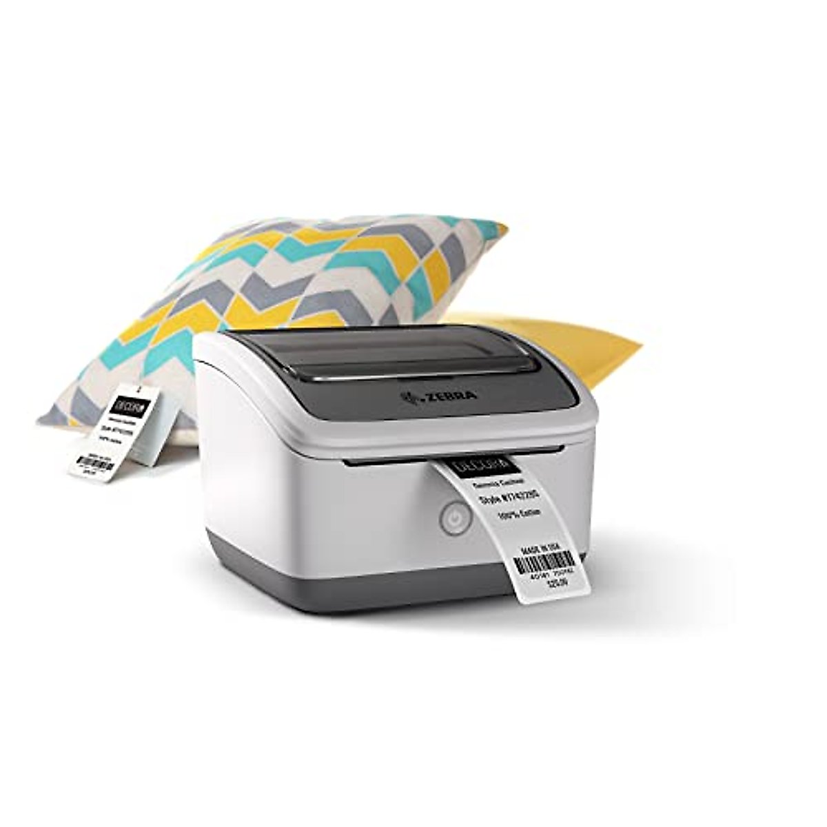 ZEBRA ZSB Series Thermal Label Printer - Wireless Labeling for Shipping, Address, Folders, Barcodes for Small Home Office. Compatible w/UPS, USPS, Shopify, Ebay, FedEx, Amazon, Etsy - 4-in Width