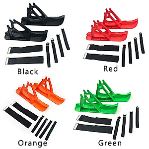 Snow Sledge Board Set for 12 inch Balance Bike Scooter Parts, No Pedal Training Bicycle Skiing Walker for Kids and Toddlers