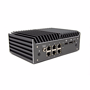 Protectli Vault Pro VP4670-6 Port, Firewall Micro Appliance/Mini PC - Intel i7, 2.5G Ports, DDR4 RAM, M.2 NVMe or SATA SSD Storage, AES-NI, Barebones