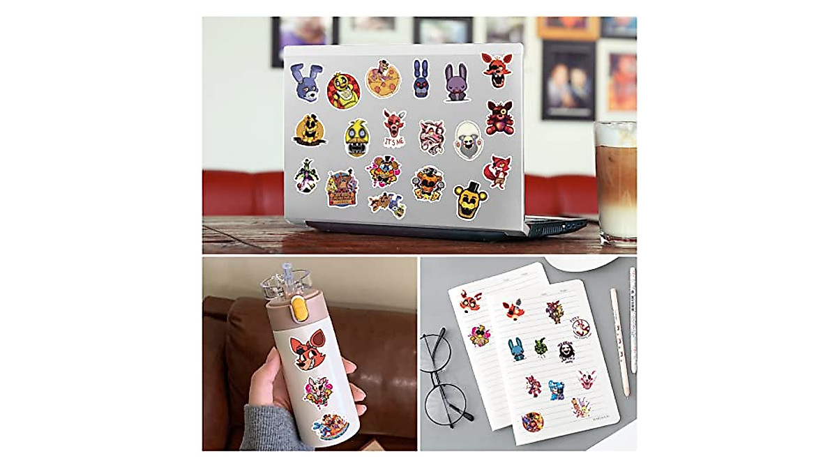FNAF Stickers 100PCS - Unique Gifts for Fans