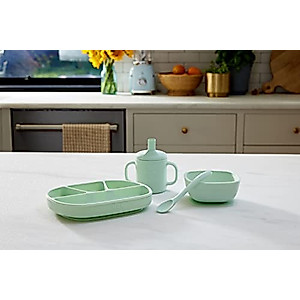 NUK Silicone Baby Suction Plates, Durable Suction Feature Helps Reduce Spills, Microwave & Dishwasher Safe, BPA-Free, Pack of 2