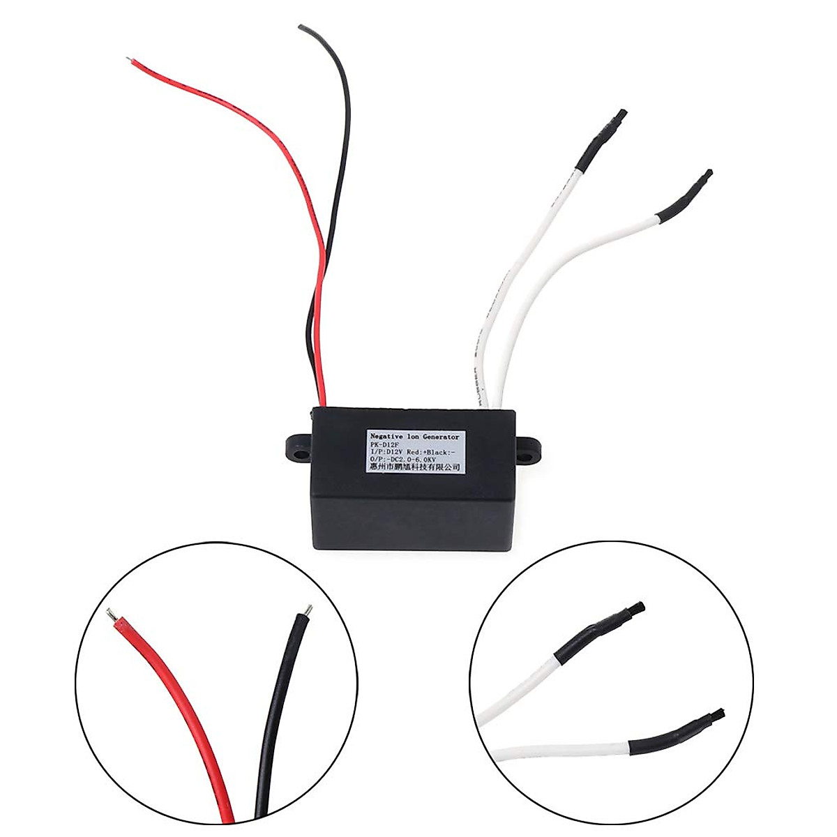 KOVIPGU Negative Ion Generator Anion Ionizer Module Air Vitamin Car Home Dust Removal