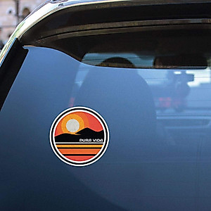 Pura Vida Costa Rica Sticker Decal Sunset Good Vibes