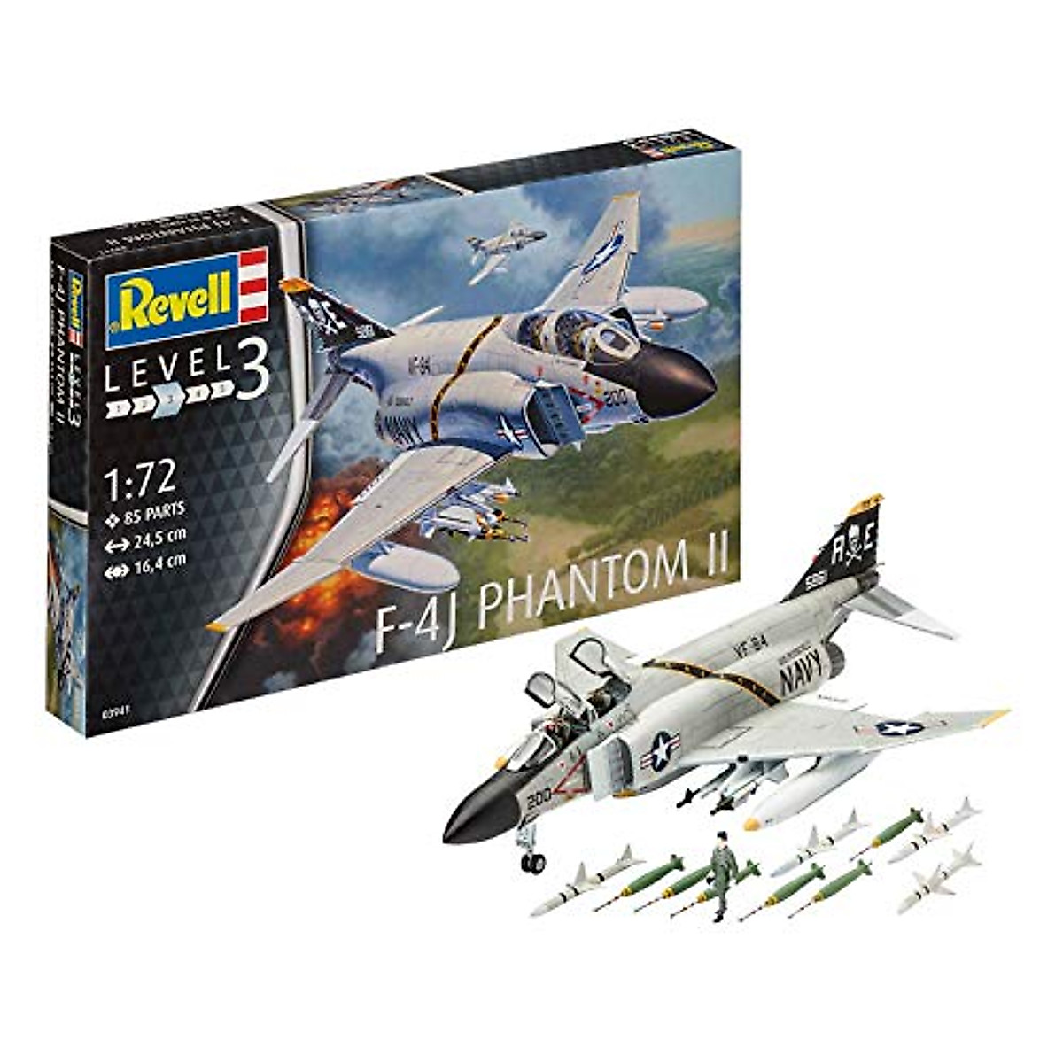 Revell of Germany 03941 F-4J Phantom Ll Building Kit