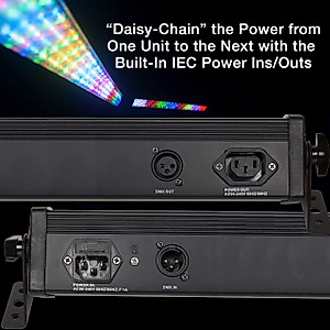 ADJ Products, Mega Bar RGBA, Energy Efficient and Durable 42 Inch Linear Fixture MEG040