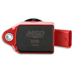 8269 MSD Ignition Coil - Blaster Series - Fits Hyundai and KIA 1.6L Turbo - Red