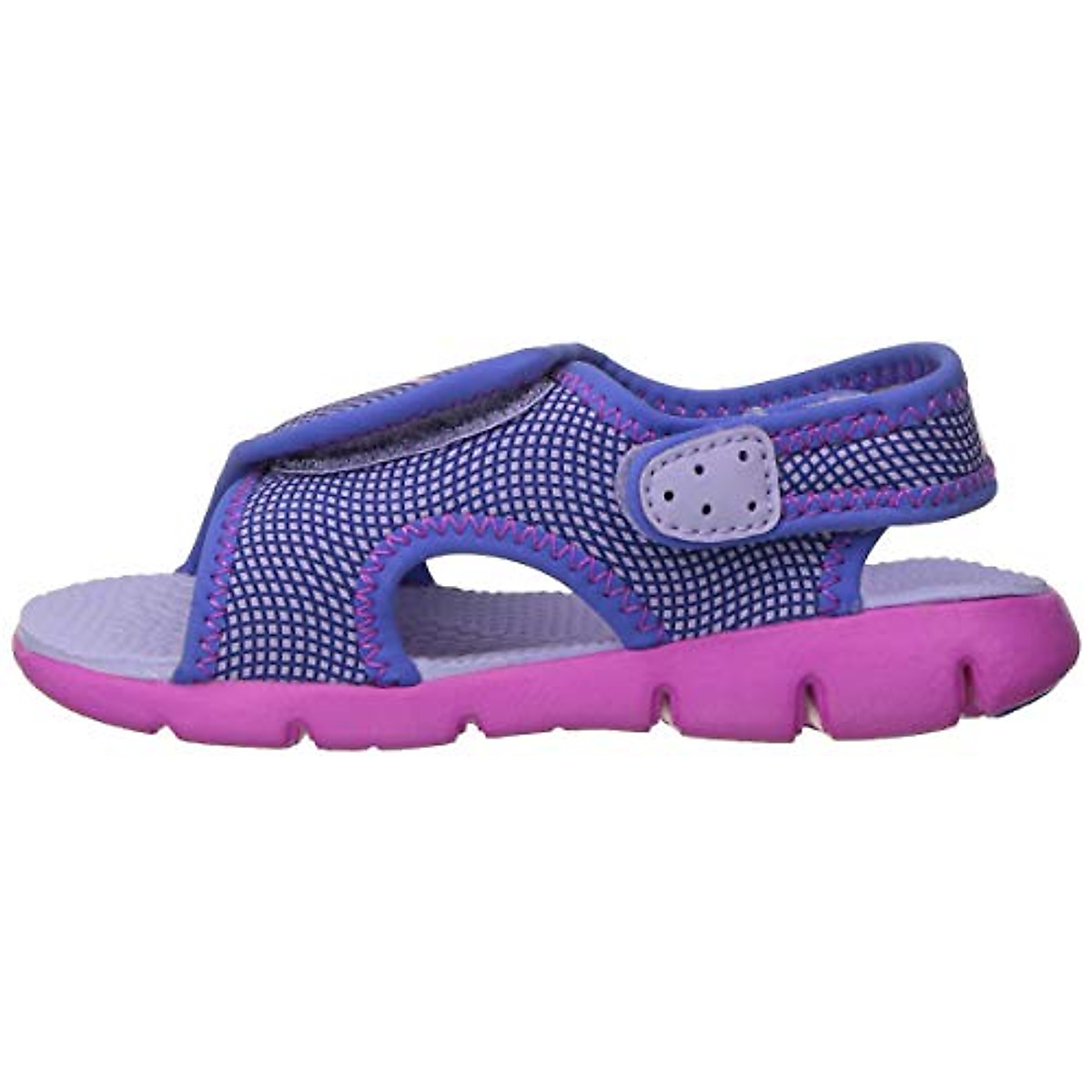Nike Kids' Sunray Adjust 4 Toddler Sandals (9c, Hydrangeas/Fire Pink)