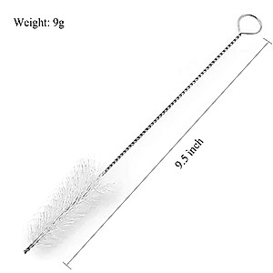 Turkey Baster Set, Turkey Injector Syringe with Cleaning Brush, Syringe Baster for Cooking - 11.5 inch Baster with Measurments for BBQ Grill Baking Kitchen Cooking