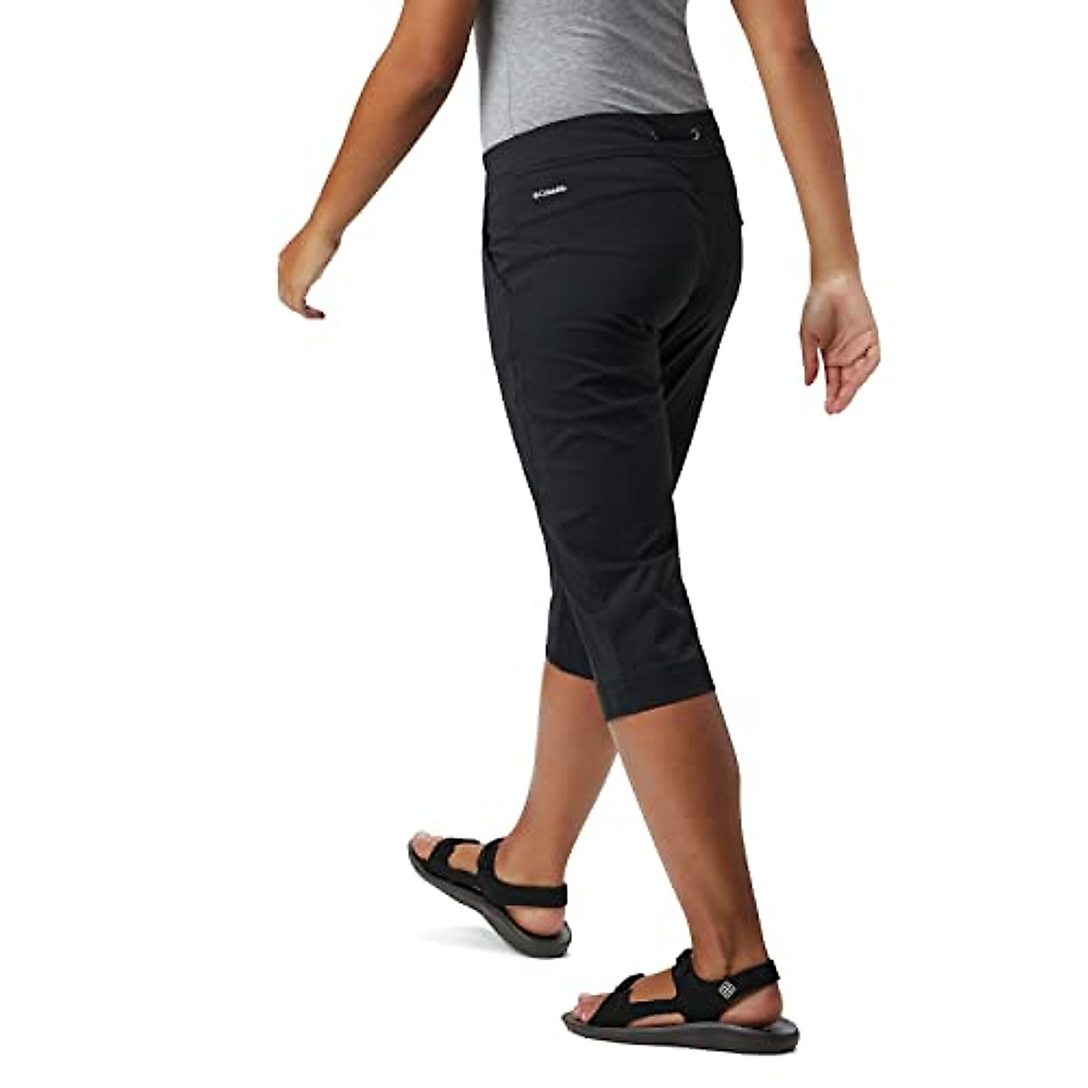 Columbia Women's Anytime Outdoor Capri Pants, Black, 16x18