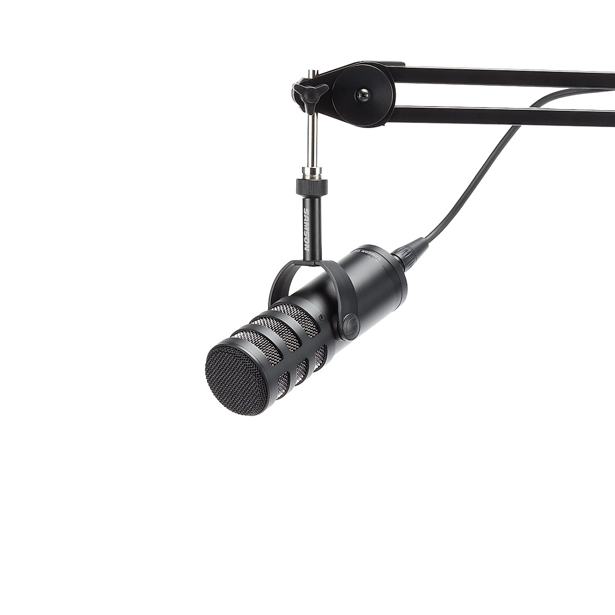 Samson Q9x Dynamic Broadcast Mic for Podcasting, Streaming and Studio Recording Black