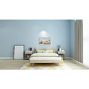 YHSKY ARTS Rustic Canvas Wall Art with Textured Old Barn and Tree Paintings Contemporary Aesthetic Farmhouse Pictures Modern Vintage Artwork for Living Room Bedroom Bathroom Decor