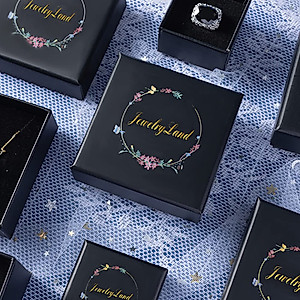 JewelryLand Rose Gold/Gold/Silver Titanium Stainless Steel Pave Cubic Zironia Simulate Diamond Stackable Oval Hinged Bangle Bracelet 6.5"-7" (6.5" Silver)