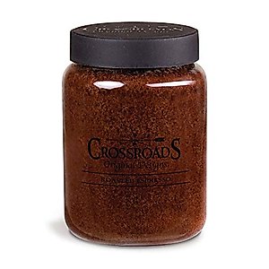 Crossroads Roasted Espresso Scented 2-Wick Candle, 26 Ounce