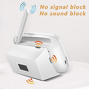 6000mAh Rechargeable Battery Mount Holder for Infant Optics DXR-8 Video Baby Monitor with LCD Dispaly Fast Charge(Not Applicable DXR-8 pro)