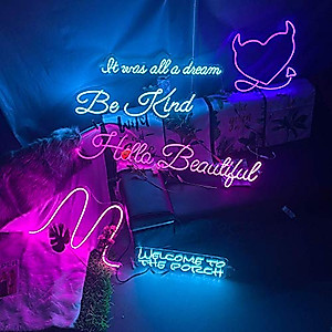 SELICOR Personalized Neon Signs Led Neon Signs Light for Bedroom Wedding Birthday Party Home Décor Custom Neon Sign Bar Store Logo Neon Sign (1 Line Text, Max 48")