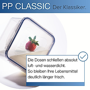 LockandLock Round Food Container with Leak Proof Locking Lid, Short, 0.4-Cup, 3 Fluid Ounce