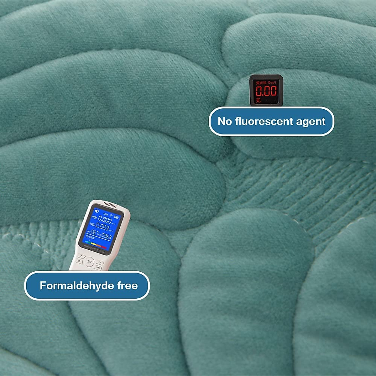 Velvet Quilted Couch Sofa Cover, Soft Sectional Couch Covers, Non-Slip Sofa Slipcover for Dogs Cats Pet Love Seat Recliner Leather L Shaped, Armrest Backrest Cover ( Color : #8 , Size : 45x45cm(1PC Pi