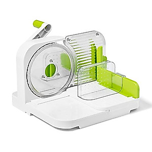 Starfrit 092968-002-0000 Deli Slicer, 11" x 11.8" x 7.9", Green