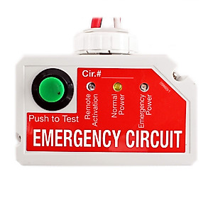 Watt Stopper ELCU-200-U Emergency Lighting Control Unit, 120/277-Volt, 20-Amp ARRA-Compliant