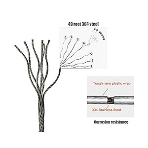 BESy Retractable Clothesline ABS case+Aluminum Dryer with Adjustable Stainless Steel Double Rope String Hotel Style Heavy Duty,Wall Mounted Method, 13.8 Feets,White