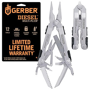 Gerber Gear Diesel Multi-Plier, Stainless Steel [22-01470]