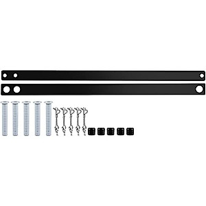 VEVOR Pool Fencing Mesh, 4 x 96 ft Swimming Pool Fence, 1000D PVC Mesh Fabric Removable Pool Fence, Pool Fence for Inground Pools with Aluminum Poles and Stainless Steel Tubes for Security and Privacy