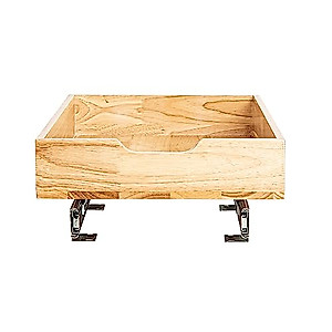 Household Essentials GLIDEZ Wood 1-Tier Sliding Cabinet Organizer: 14.5-inch Wide