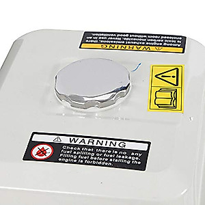 DNYSYSJ 4-Stroke 15HP OHV Single Cylinder Gasoline Engine Garden Tiller Cultivator Motor 420CC for Go Karts Pressure Washers Log Splitters with Oil Alarm 3600 RPM (Black)