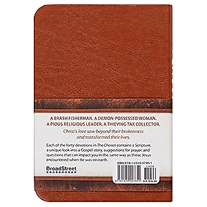The Chosen: 40 Days with Jesus (Imitation Leather) – Impactful and Inspirational Devotional – Perfect Gift for Confirmation, Holidays, and More