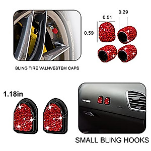 Yixin YIXIN Car Accessories for Women, Bling Set, Car Phone