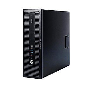 HP EliteDesk 800 G2 SFF Computer High Performance Desktop PC - GeForce GT 1030 (Intel i5 6th Gen Processor Upto 3.60 GHz, 8GB RAM, 512GB SSD, WiFi, Windows 10 Pro(64-bit), Keyboard & Mouse)(Renewed)