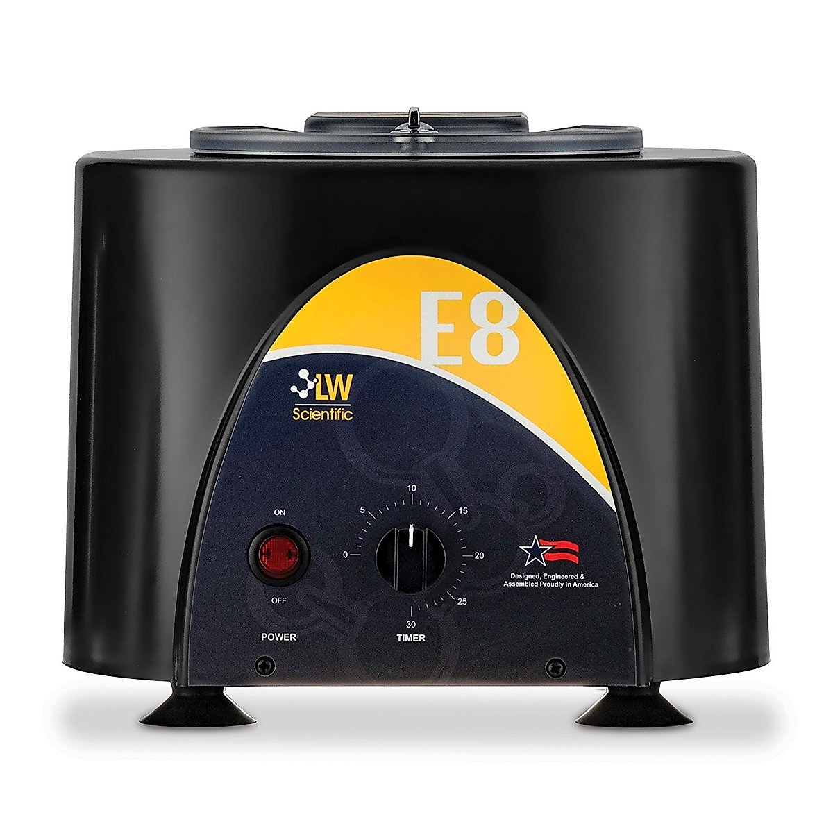 LW Scientific E8C-U8AF-1503 Fixed Speed E8 Centrifuge, Angled 8-Place with Timer, 110/220V