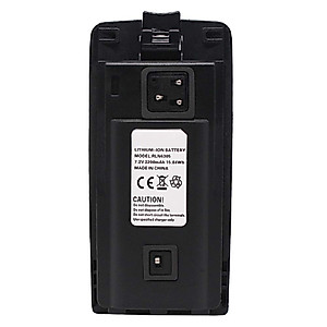Nozza RLN6305 6305B RLN6351 Rechargeable Li-Ion Battery 2200mAh Replacement for Motorola Radio CP110 RDX RDU RDV RDM MURS Series RDU2020 RDU2080D RDU4100 RDU4160D RDV2020 RDV2080D RDV5100 RMM2050